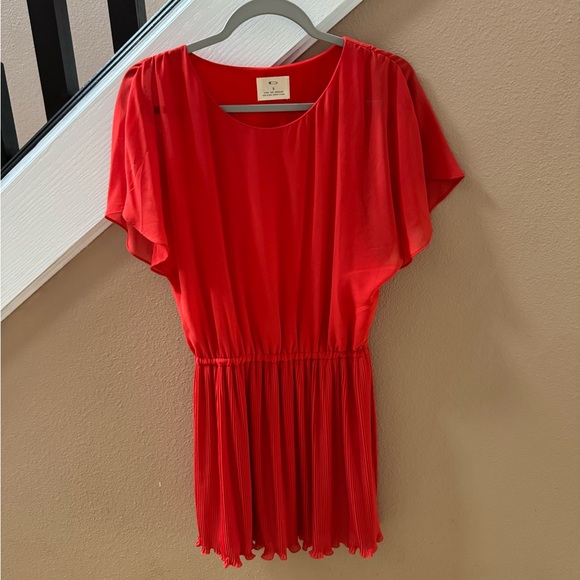 Pins & Needles | Dresses | Pins Needles Bright Red Mini Dress | Poshmark